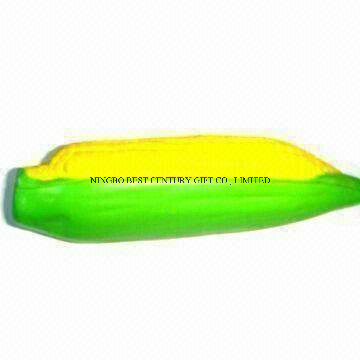PU Foam Stress Squeeze Ball Corn Design Souvenir Gift Toy - Buy Stress ...