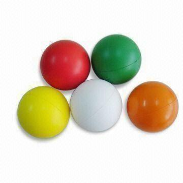 PU Foam Stress Ball Plain Balls Shape Toy - Buy Stress Ball Toy, easy ...